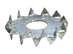 Round washer, toothed two sides - Nordic Fastening Group