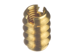 Self-cutting threaded inserts, for wood and soft plastics - Nordic ...