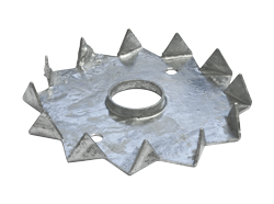 Round washer, toothed one side - Nordic Fastening Group