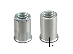Steel threaded insert reduced head - Nordic Fastening Group