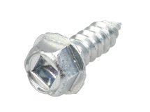 Self piercing screw, ventilation ducts and construction with sharp ...